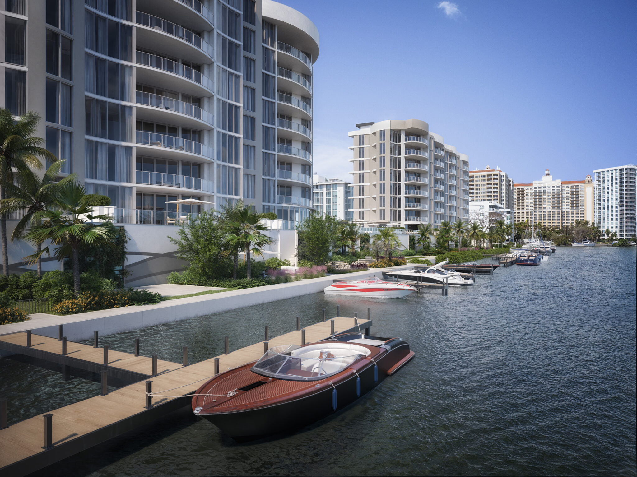 Private Marina | Boat Slips on Sarasota Bay | Amara